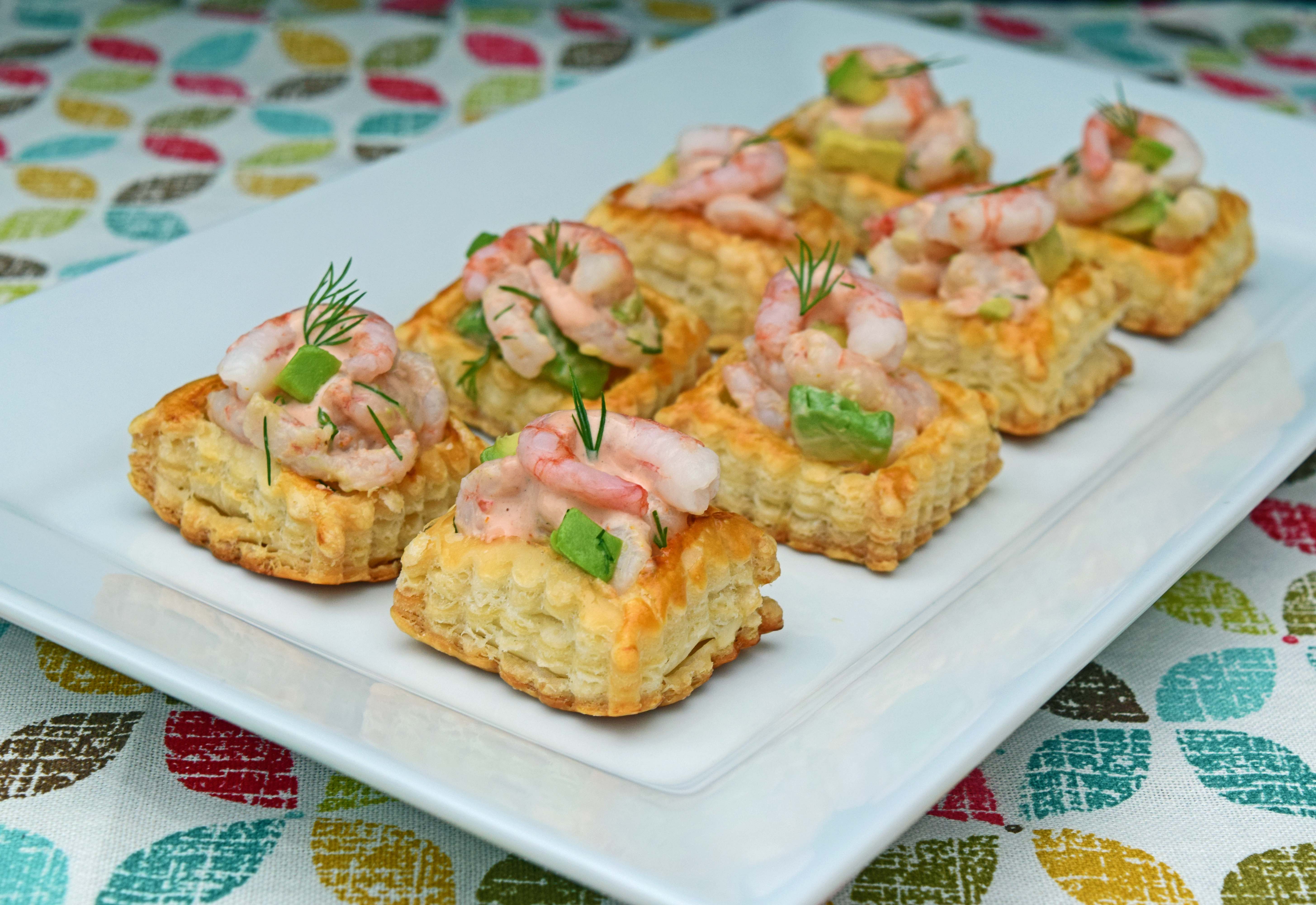 Prawn and Avocado Vol-au-vents | Seasalt & Apple Pie